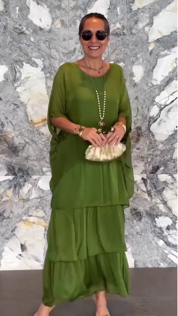 Morgan – Loose Elegant Dress – MORNINGTON THREADS